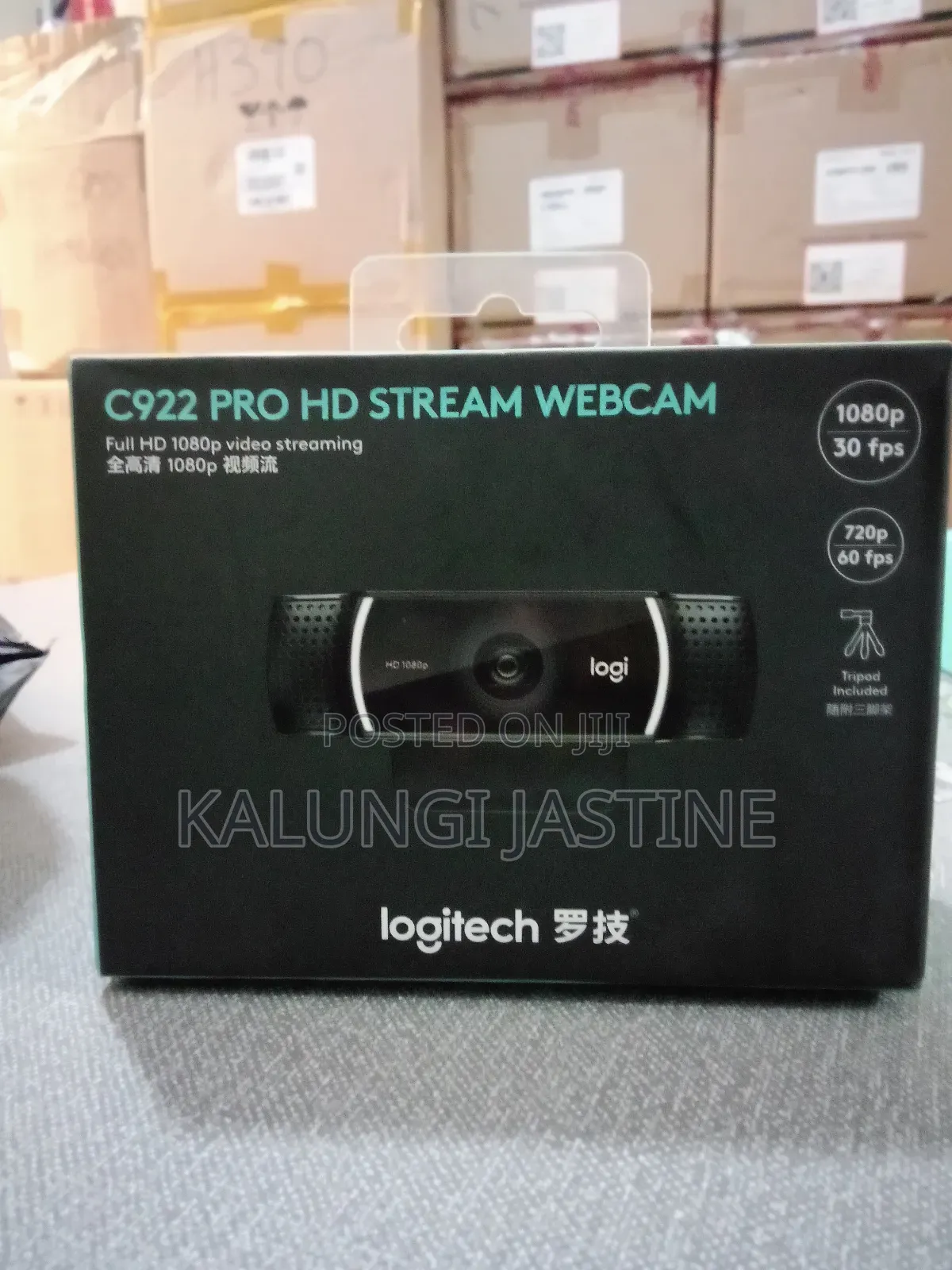 Logitech Webcam C922 Pro Hd in Central Division - Computer Accessories , Kalungi Jastine | Jiji.ug