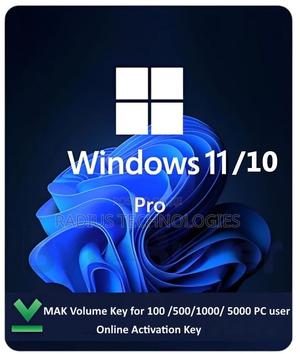 Windows 10 / 11 Pro Online Key [Mak:Volume] – 100 /500/1000/ 5000 Pcs in Central Division ...