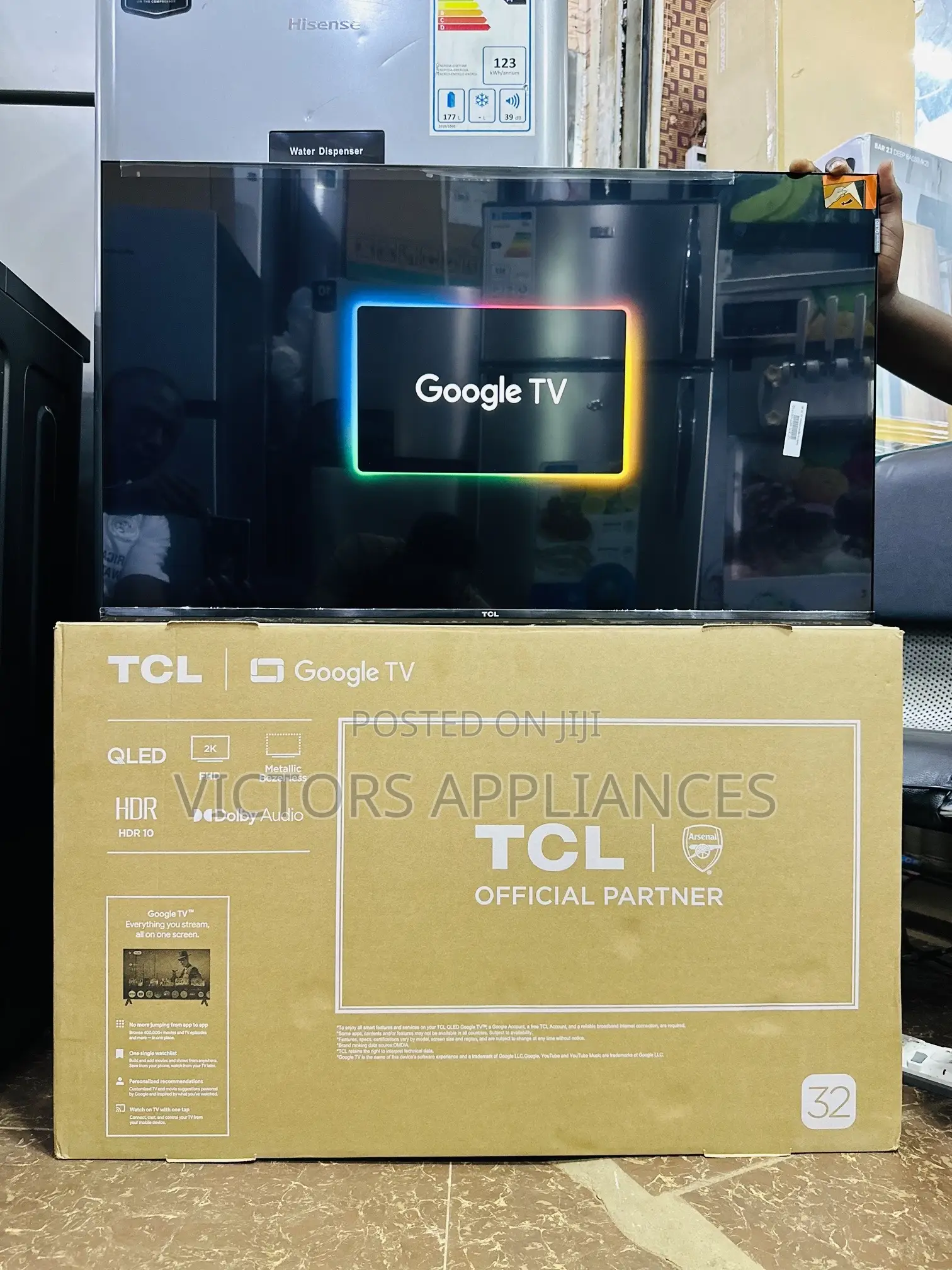 32inches TCL Qled Google Smart Tv in Central Division - TV & DVD ...