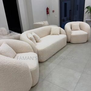 Bean Sofa Set in White Colour Attractively Smart in Kawempe - Furniture ...
