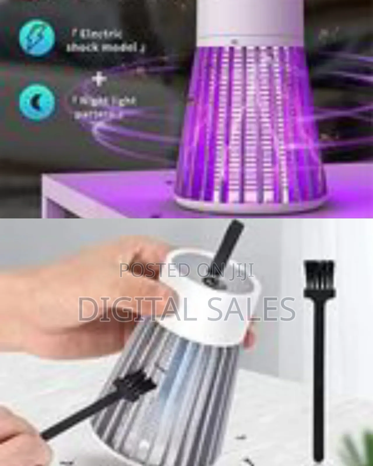 Led Mosquito Killer Trap Lamp Electric Shock Bug Zapper in Central ...