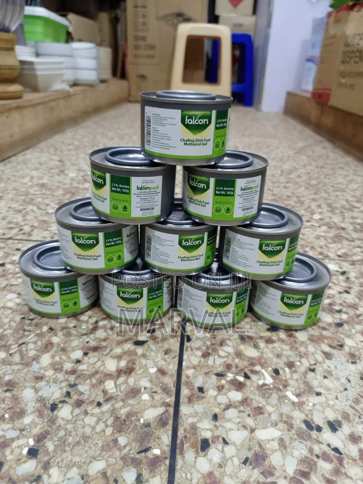 10pcs Falcon Methanol Gel Chafing Dish Fuel in Central Division ...