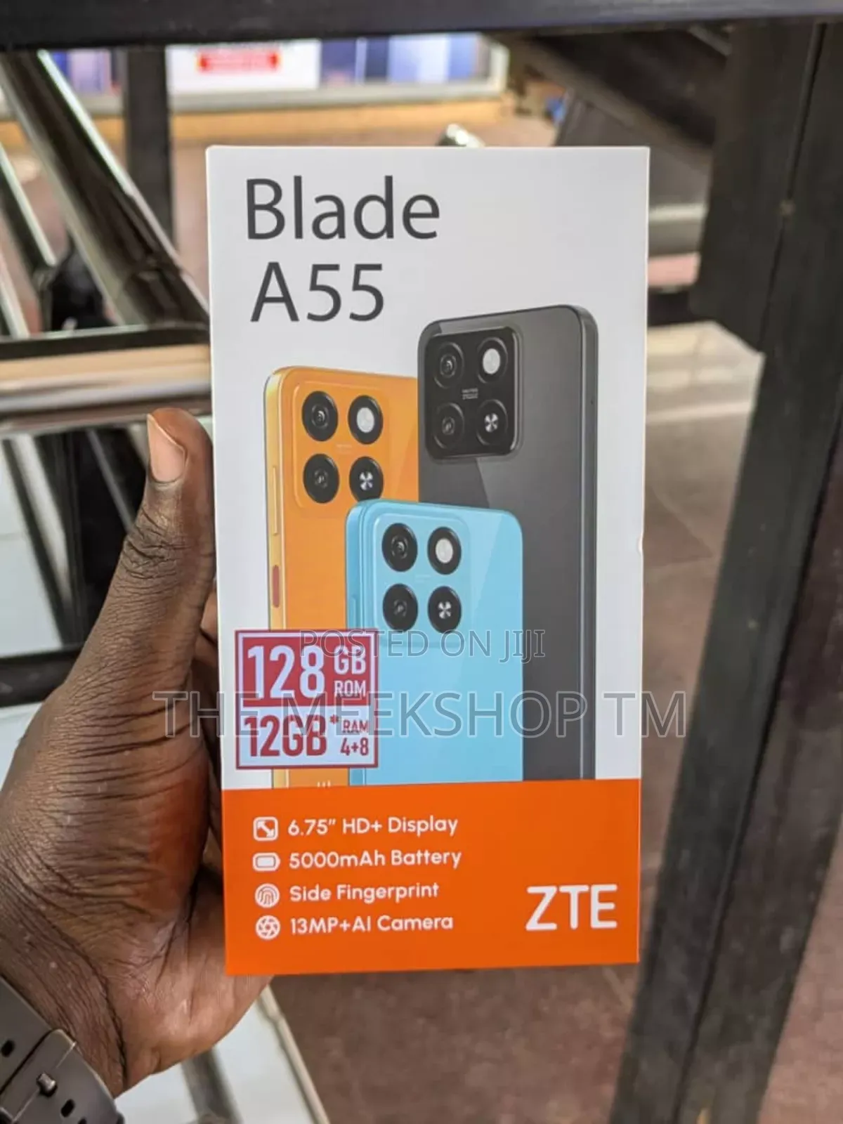 New ZTE Blade A55 128 GB Black for sale - The Meekshop TM Price: USh ...