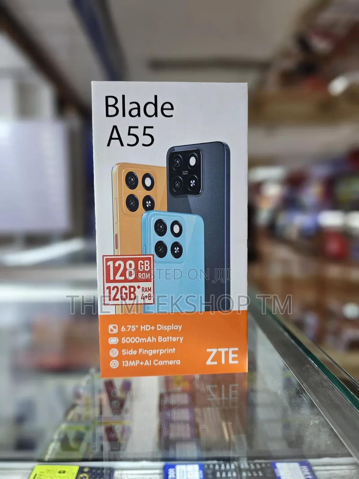New ZTE Blade A55 128 GB Black for sale - The Meekshop TM Price: USh ...