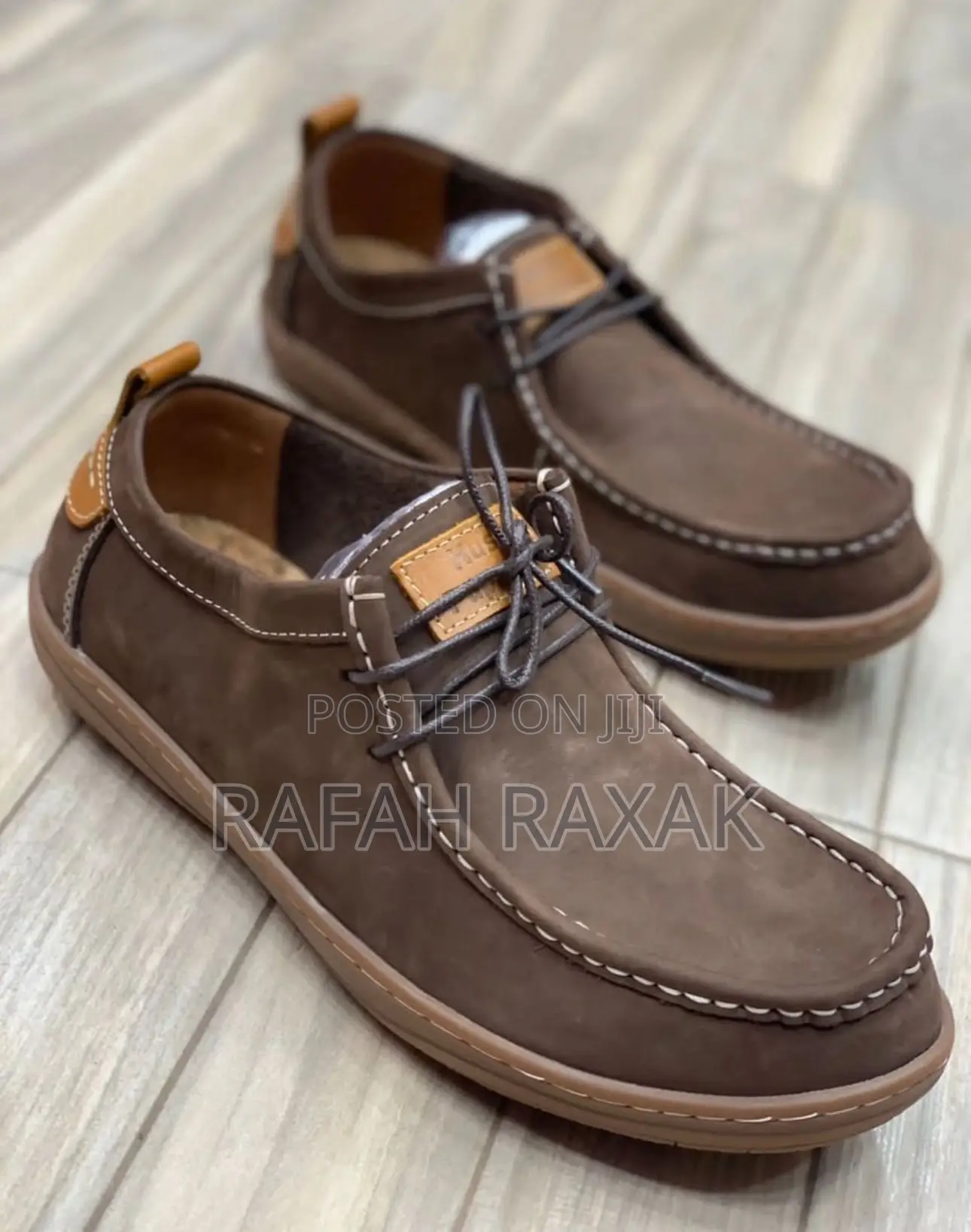 Original Coffee Brown Hush Puppies Casual Leather Shoes in Central ...