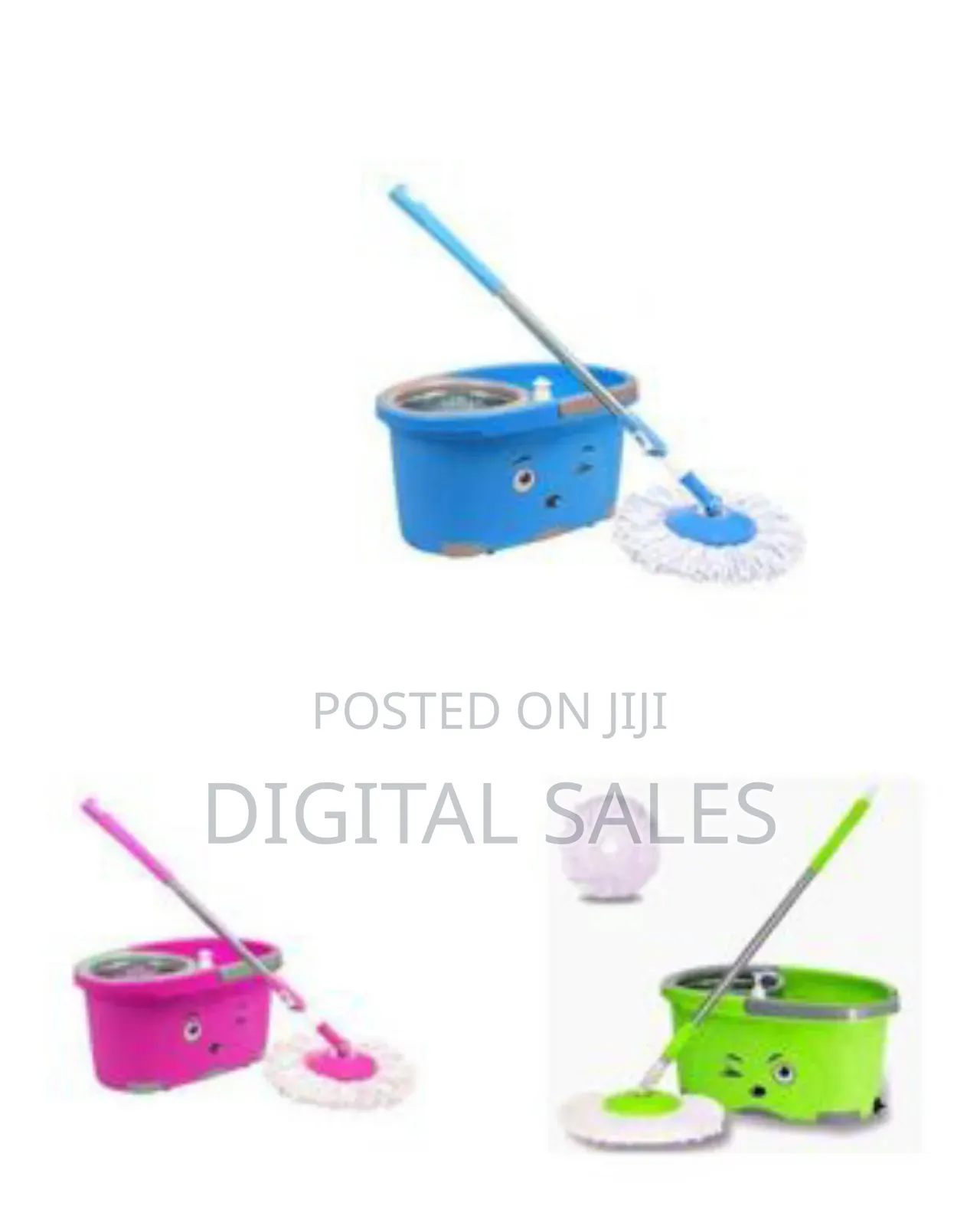 Smile Mom Magic Spin Mop With Bucket Set With Easy Wheels for Best 360 ...