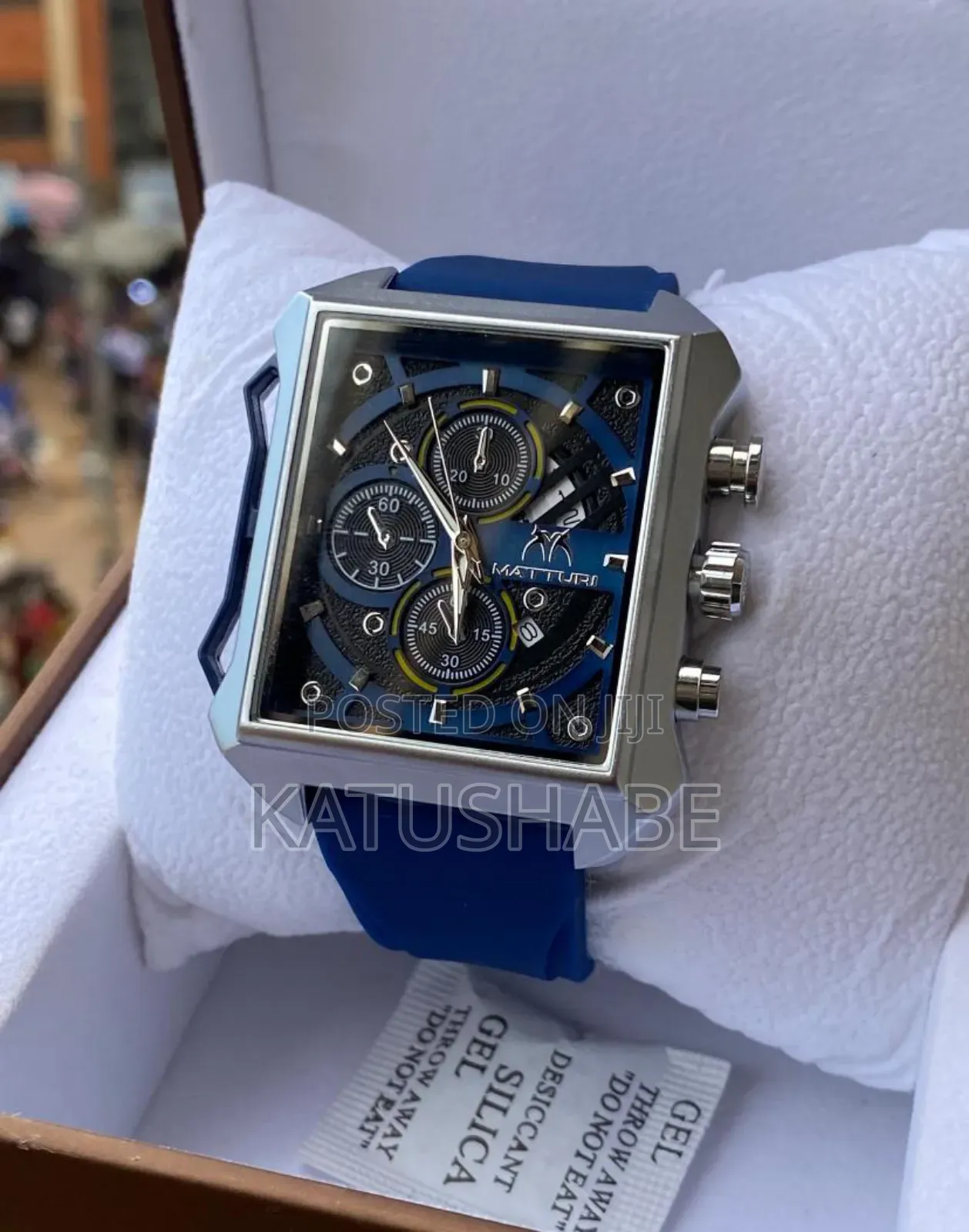 Matturi Quality Luxury Mens Rubber Strap Wristwatch in Central Division ...