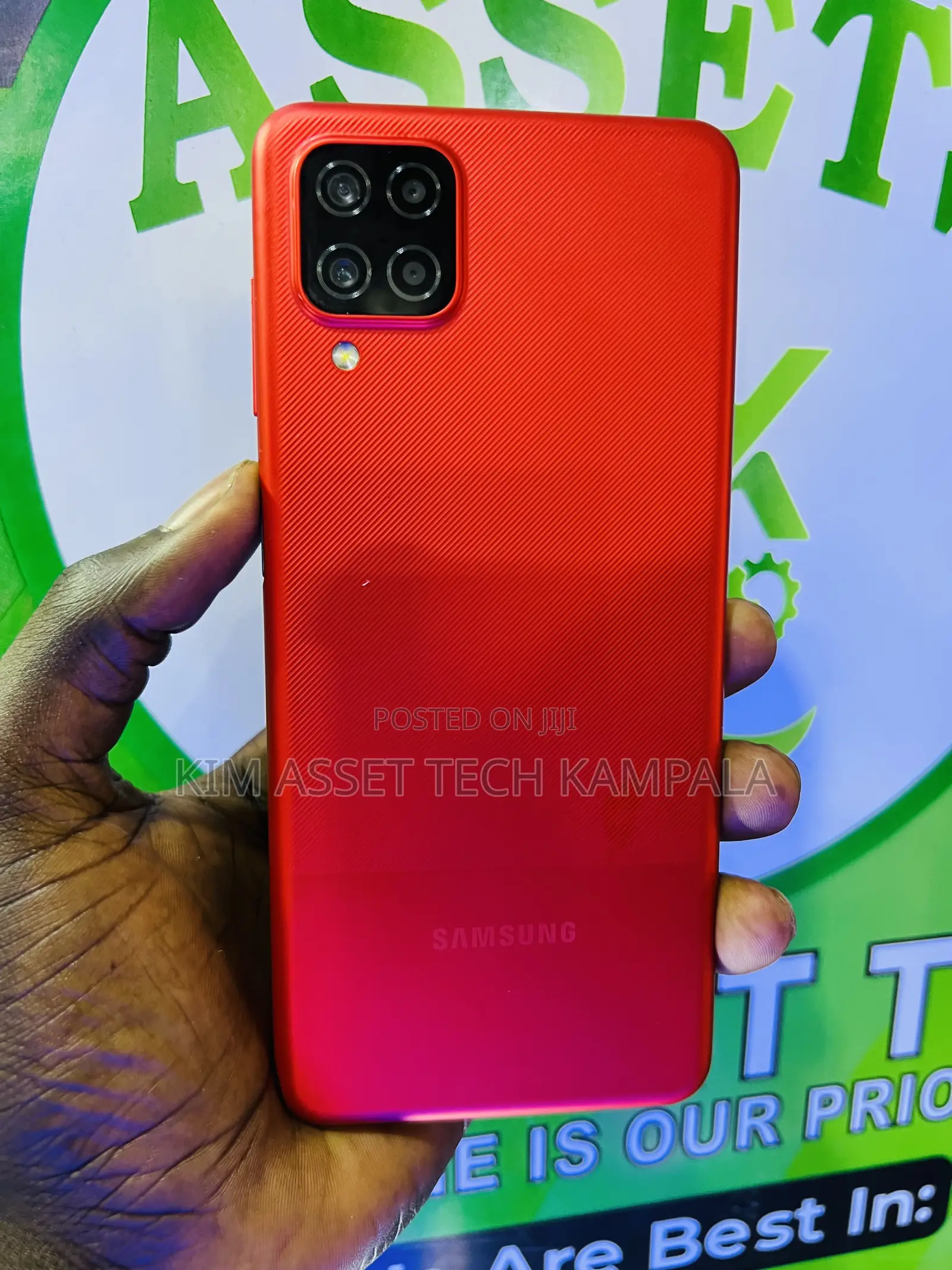 Samsung Galaxy A12 64 GB Red in Central Division - Mobile Phones, Kim Asset | Jiji.ug
