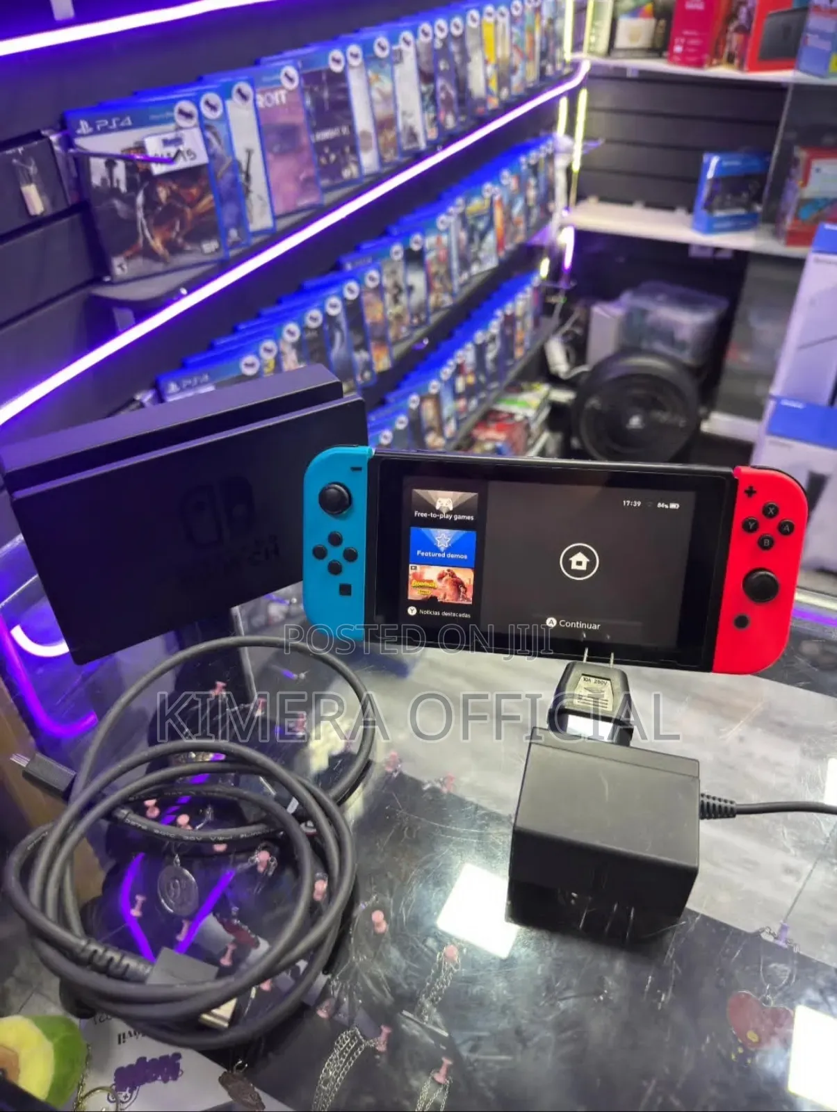 Nitendo Switch Full Set in Central Division - Video Game Consoles ...
