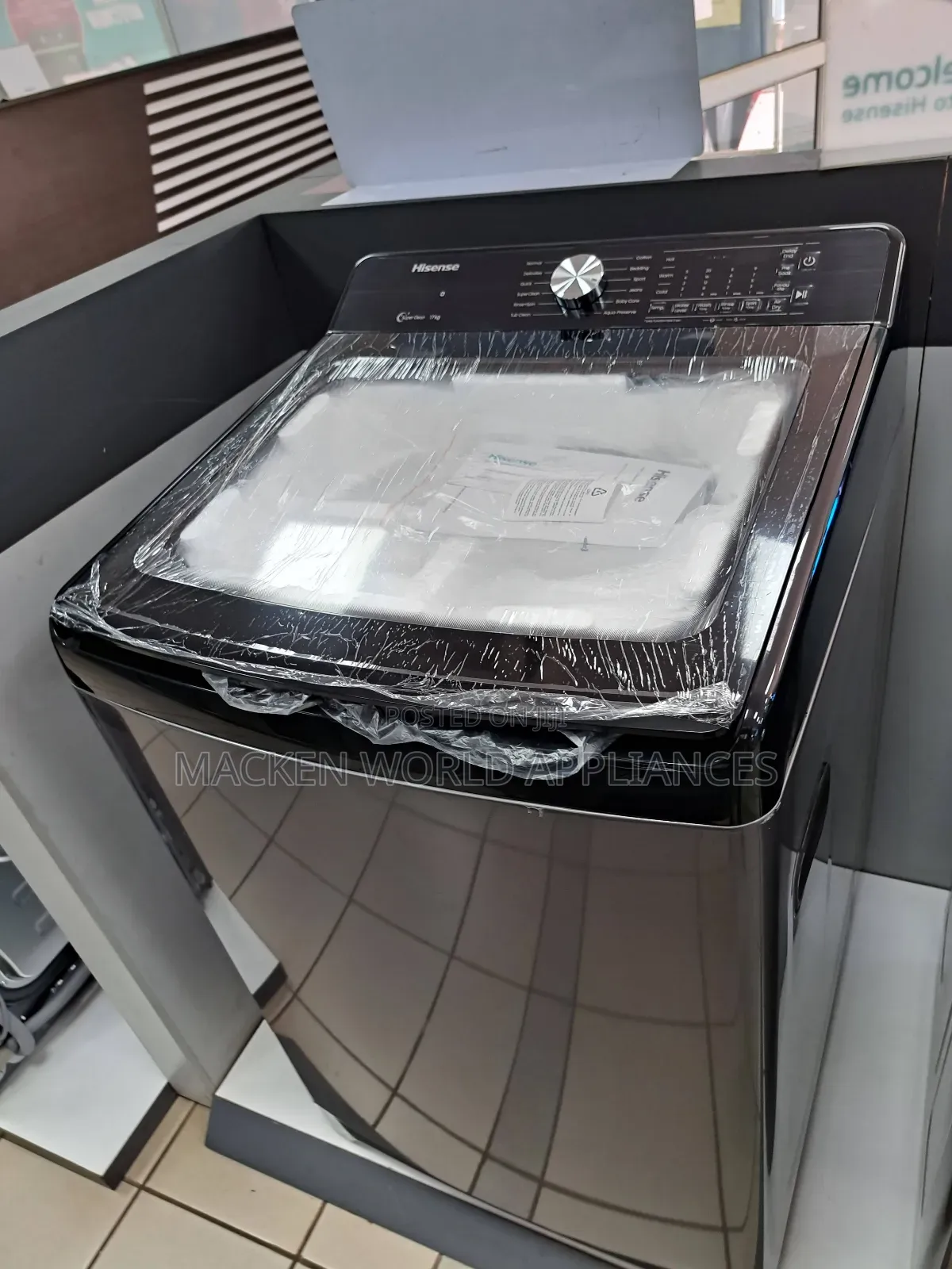 Hisense 18kg Top Loader Fully Automatic Washing Machine in Central ...