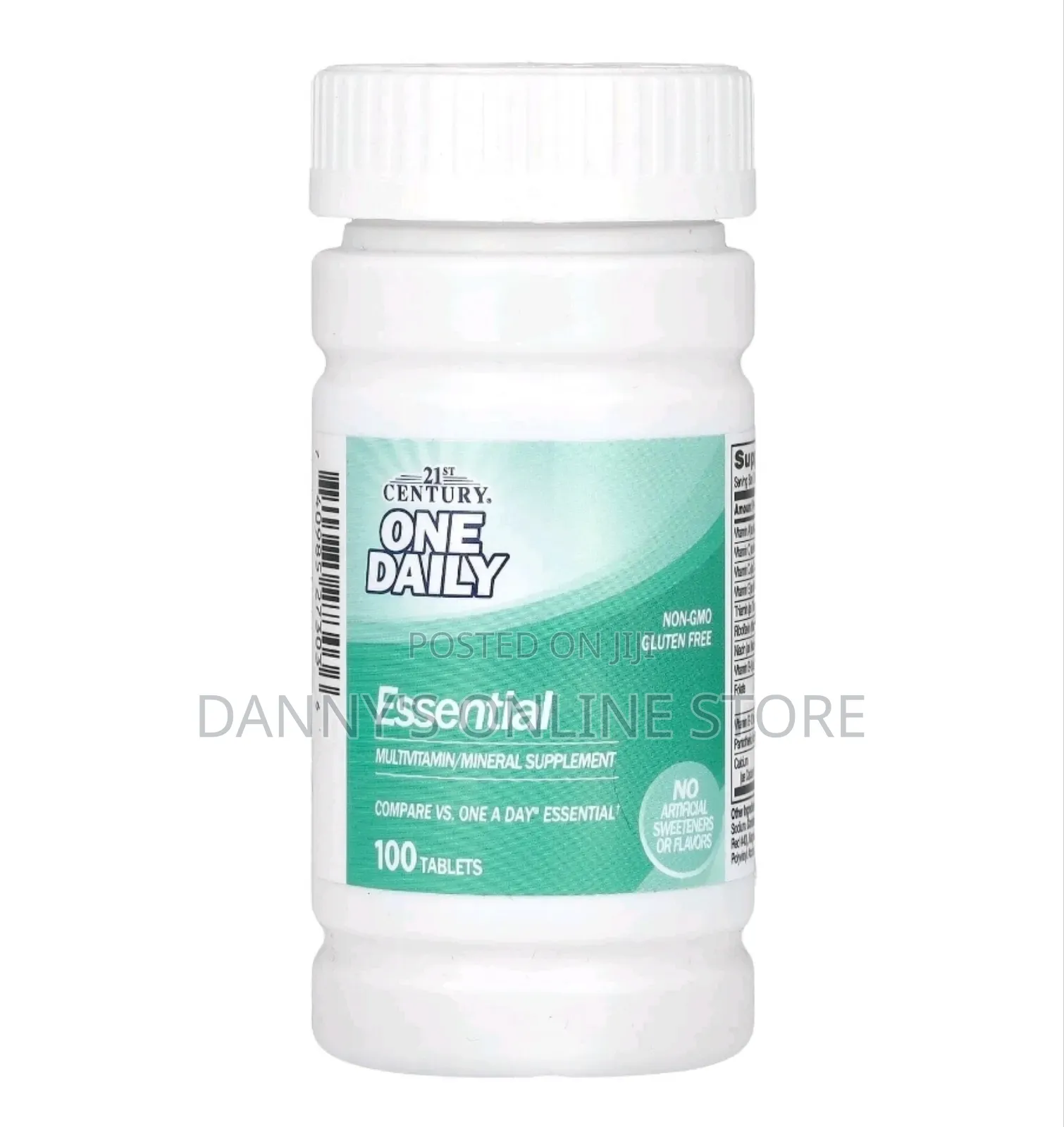 21st Century, One Daily, Essential Multivitamins, 100 Tablets in ...