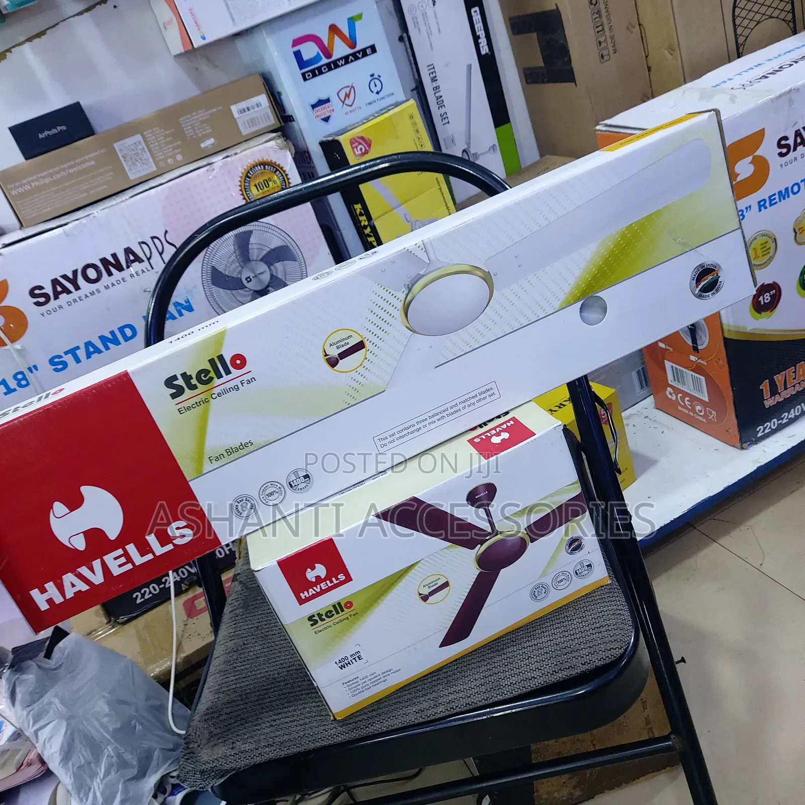 Stello Electric Indian Ceiling Fan, Indian Ceiling Fan With Blades in Central Division - Home ...