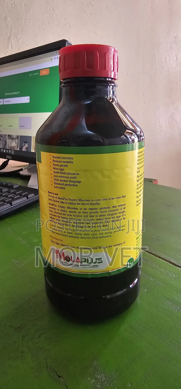 1ltr Molaplus Poultry Microbes in Mbale - Farm Animal Feed ...