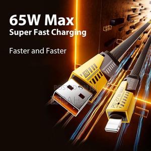Cheetah Ca-1300 Metal Usb Fast Flat Wire Charging 2to2 Cable 4-in-1 in ...