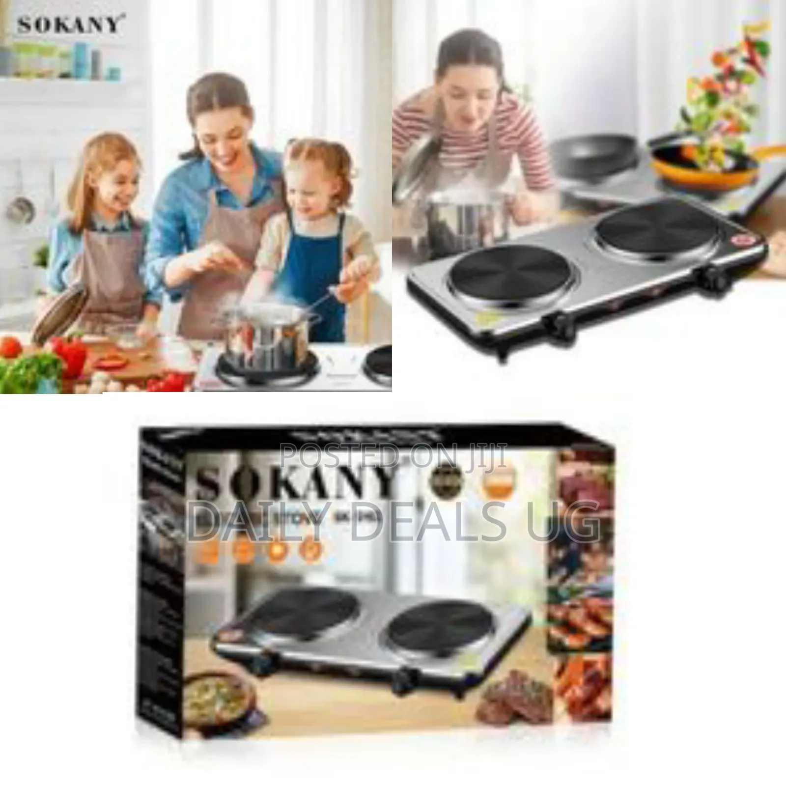 Sokany Portable Single Cooktop Induction Cooker Stove 2 Burner in ...