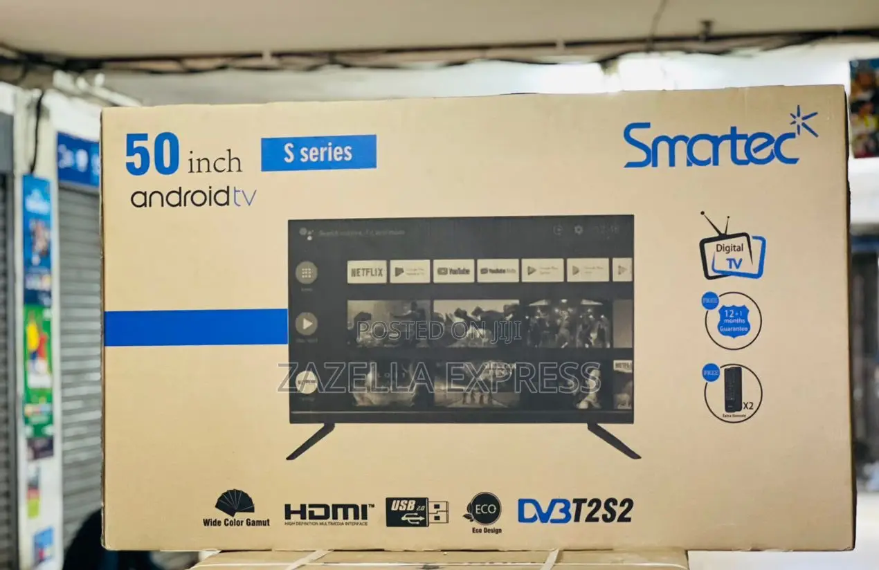 Smartec 50” Vida Smart Televison in Central Division - TV & DVD ...