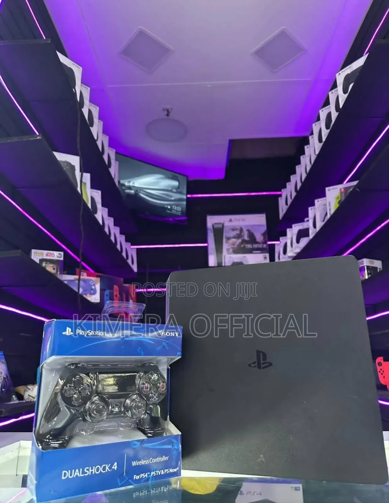 Sony Ps4 Slim Console - 500gb. It's Chipped With 11 Games and 2 Pads in Central Division - Video ...