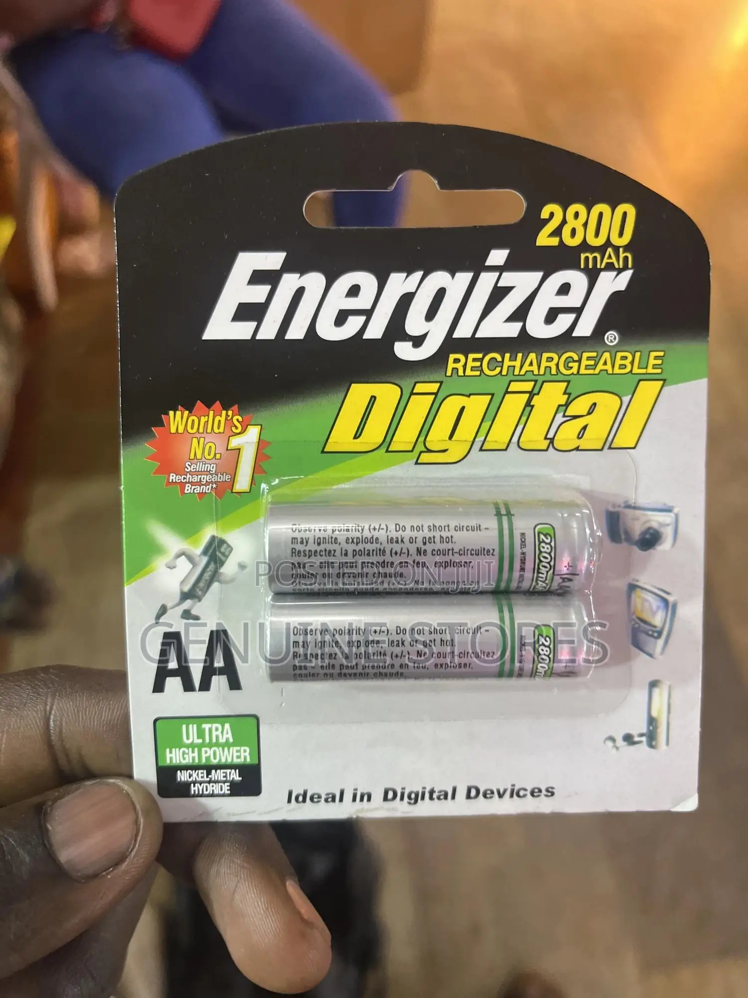 Energizer Double Aa Rechargeable Batteries for sale - GENUINE STORES ...