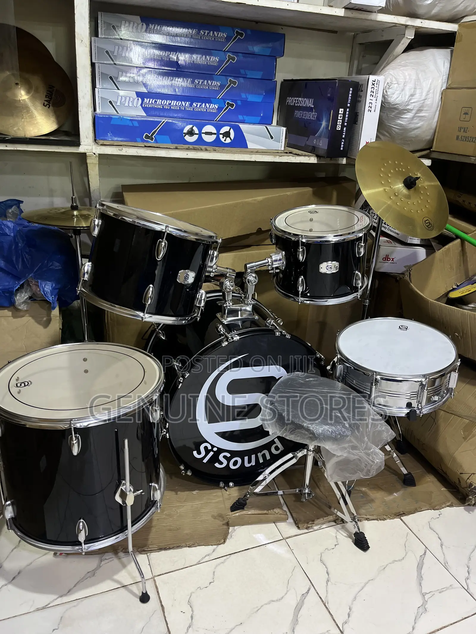 Si Sound Acoustic Drum Set in Central Division - Musical Instruments ...