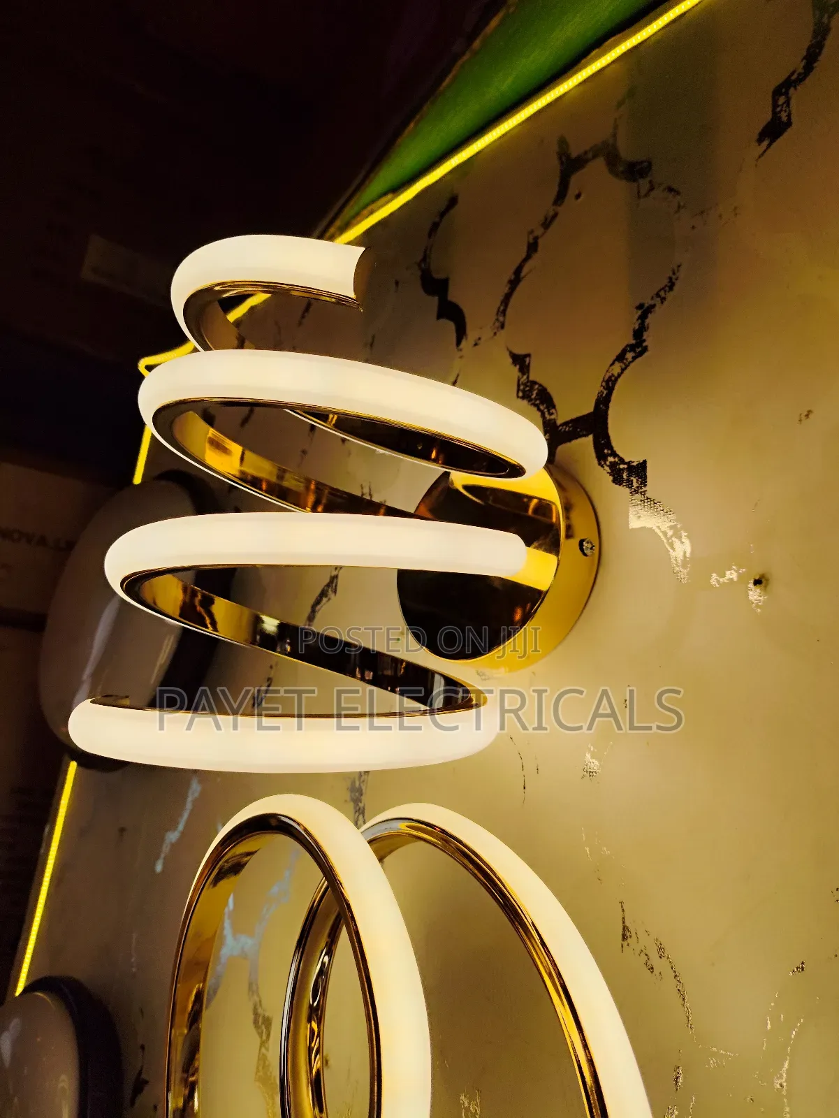 Twisted Led Wall Light in Central Division - Lighting, Payet ...