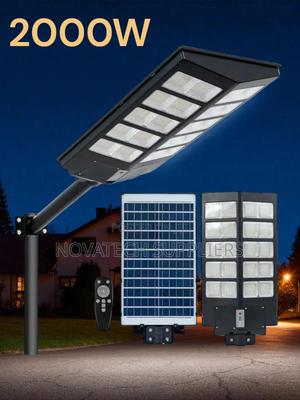 Motion Sensor 2000w Solar Street Light for Garden Compounds in Central ...