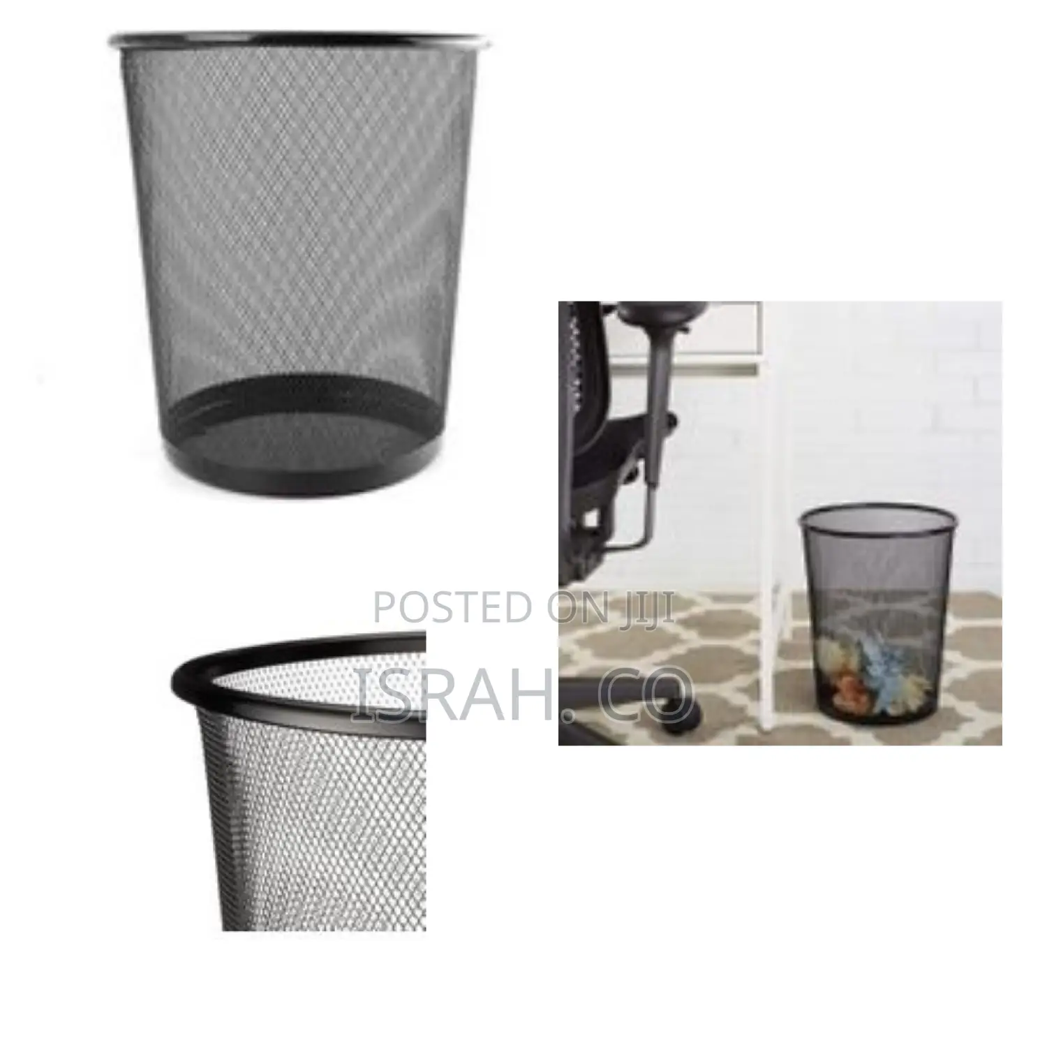 Heavy Duty Metal Mesh Dust Bin for Office Use in Central Division ...