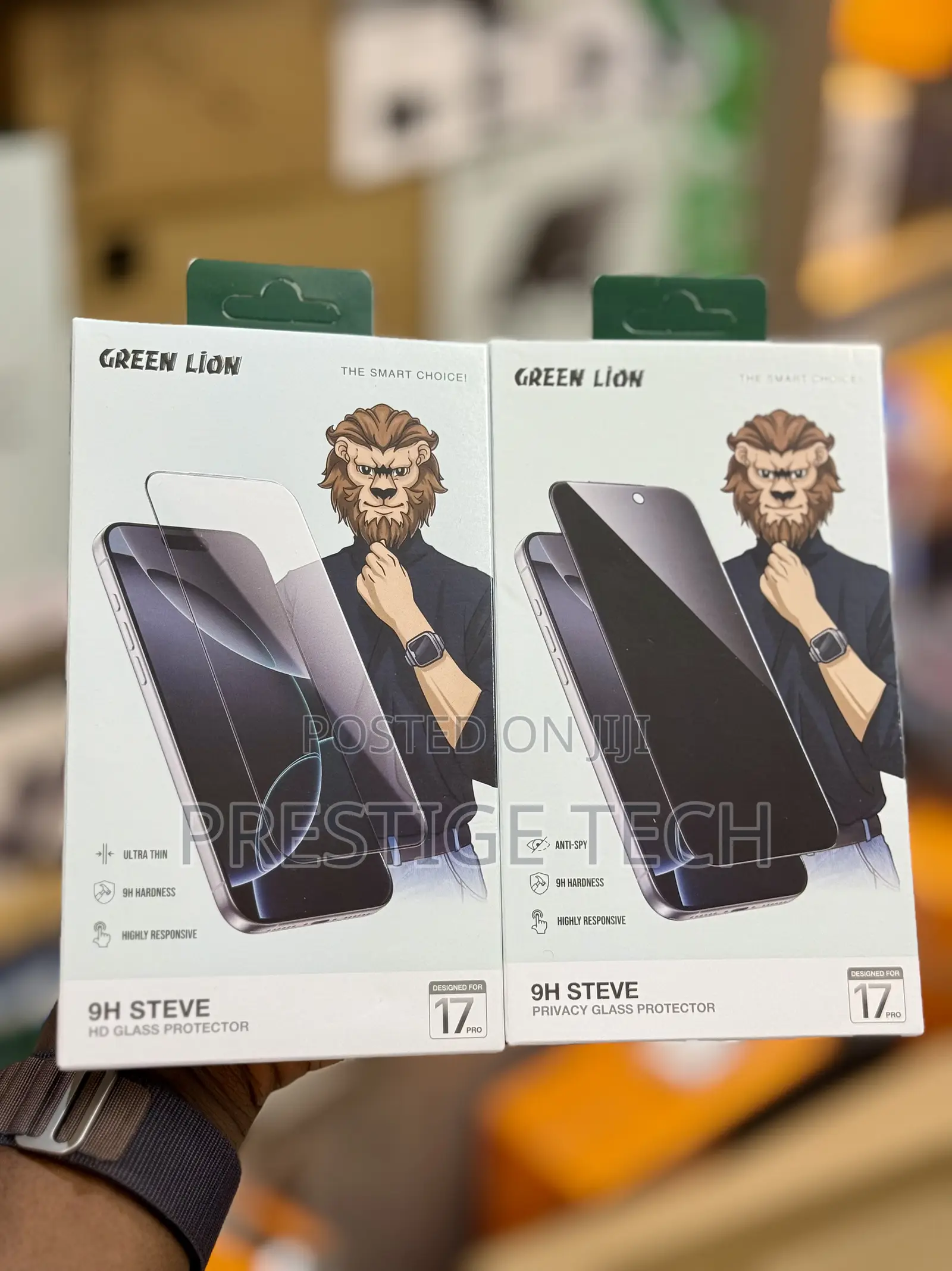 Green Lion Hd Screen Guards For iPhone 17 Pro & 17 Pro Max & 17 Air in ...