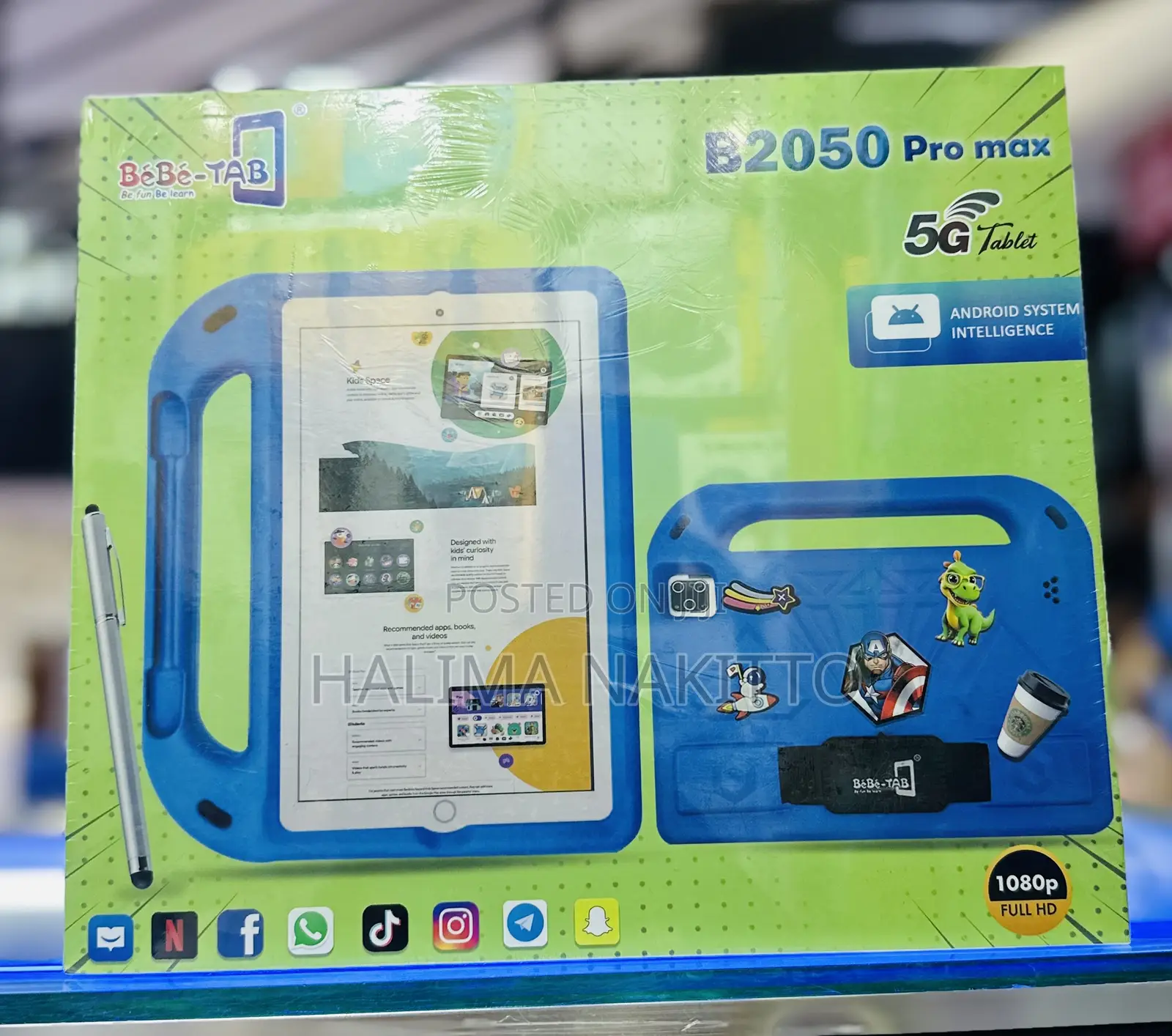 New Bebe B2050 Pro+ 512 GB Blue in Central Division - Tablets, Halima ...