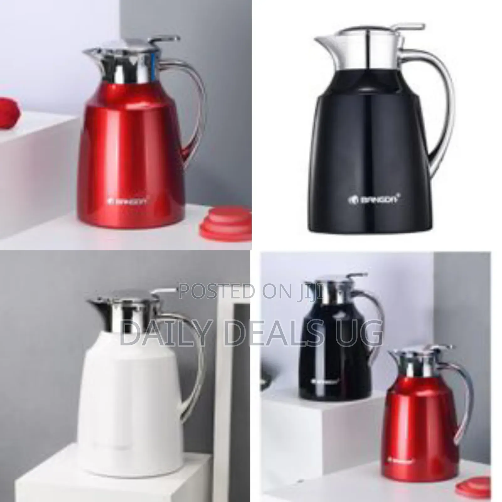 1.5 Litre Thermos Steel Carafe Flask Stainless Steel Jug, 8-12 Hr in ...