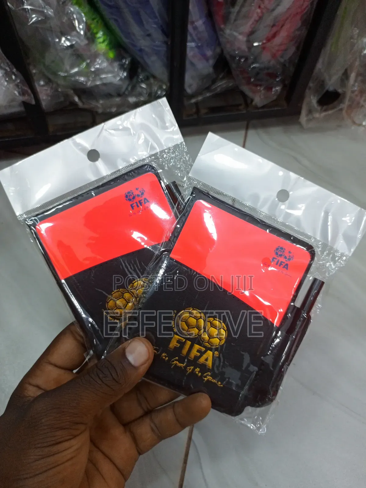 Official Fifa Referee Wallet With Red Yellow Cards in Central Division ...