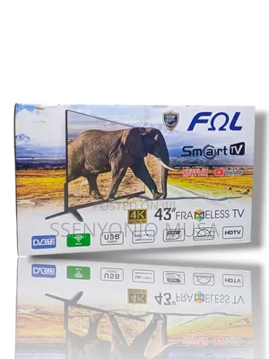 Fol 43 Inch Ultra Hd Smart Tv | Frameless Design | DVB-T2 | Usb in Central Division - TV & DVD ...