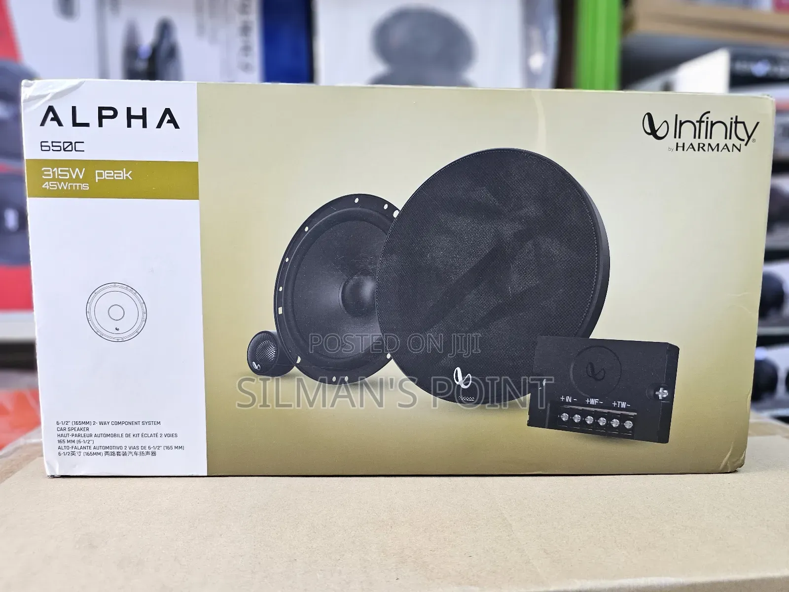 Infinity Alpha 650c Car Door Speakers in Central Division - Vehicle Parts & Accessories, Silman ...