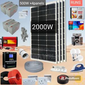 2000w Solar System Complete Set/ All Materials Included for sale - Pawa ...