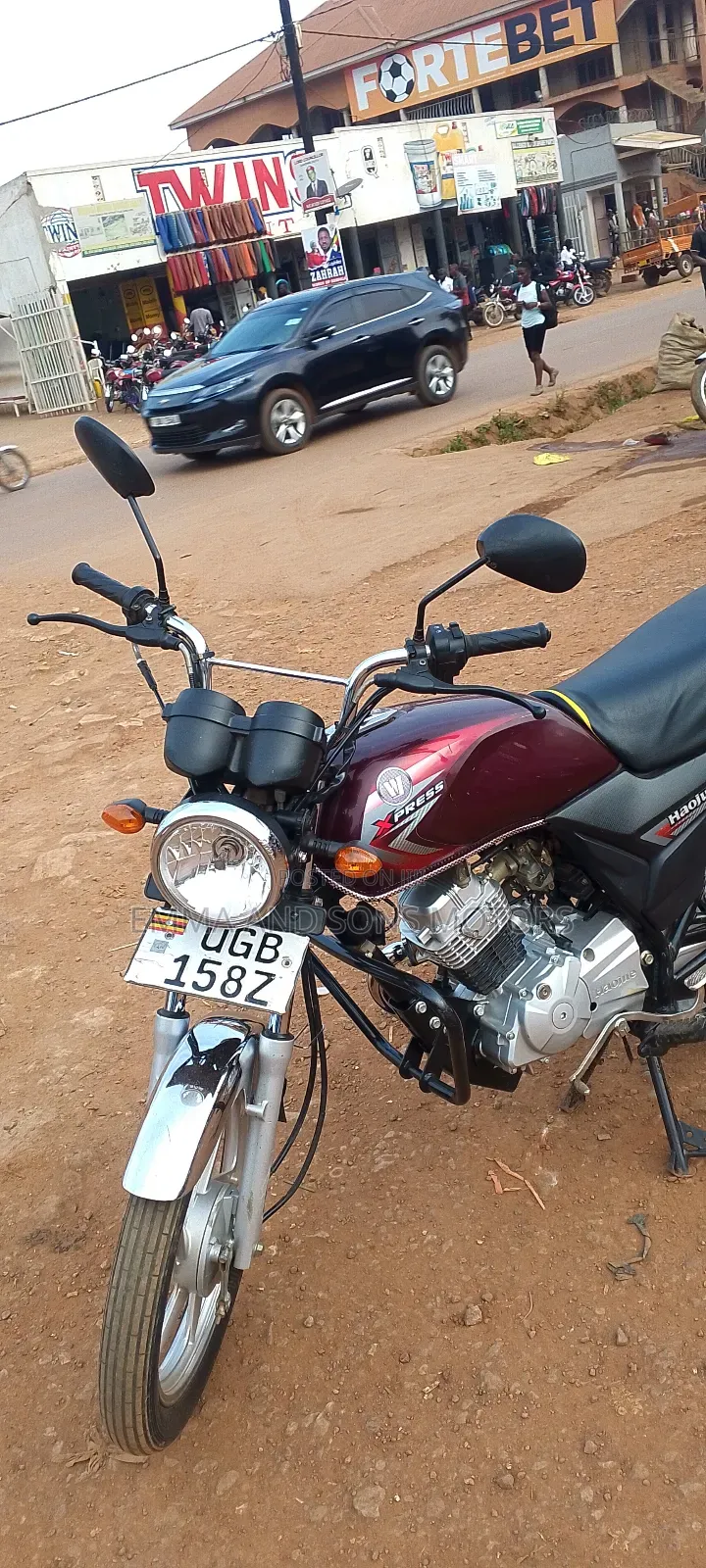 Haojue DK125 2024 Red in Rubaga - Motorcycles & Scooters, Emma And Sons Motors | Jiji.ug