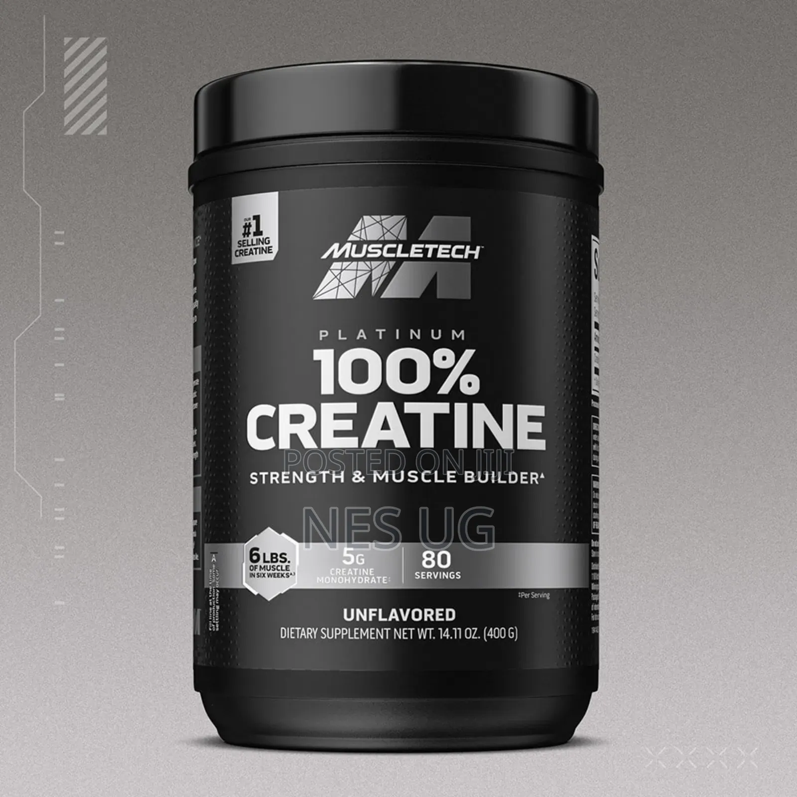 Muscletech 100% Platinum Creatine Monohydrate Powder - 400g in Central ...