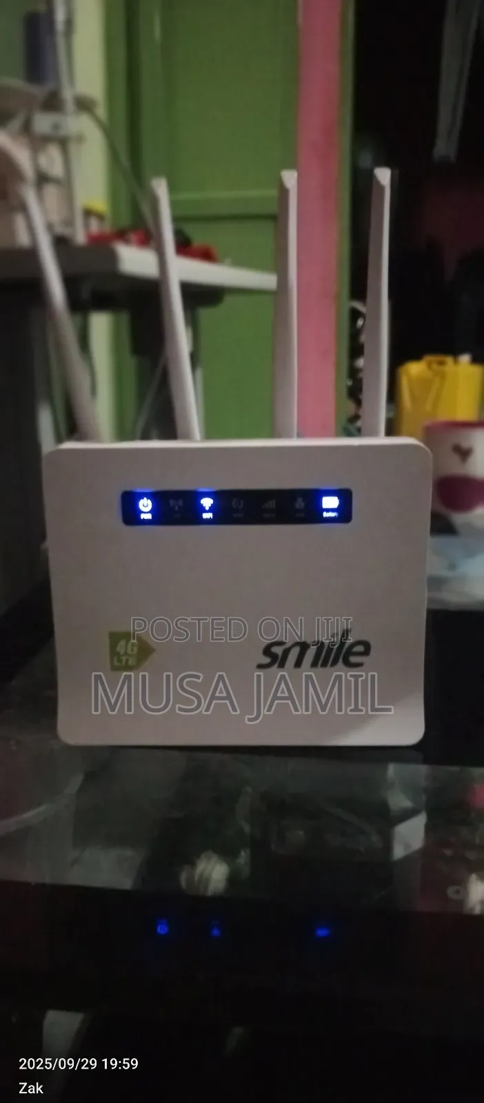 Smile Router in Built Battery Backup in Nakawa - Networking Products ...