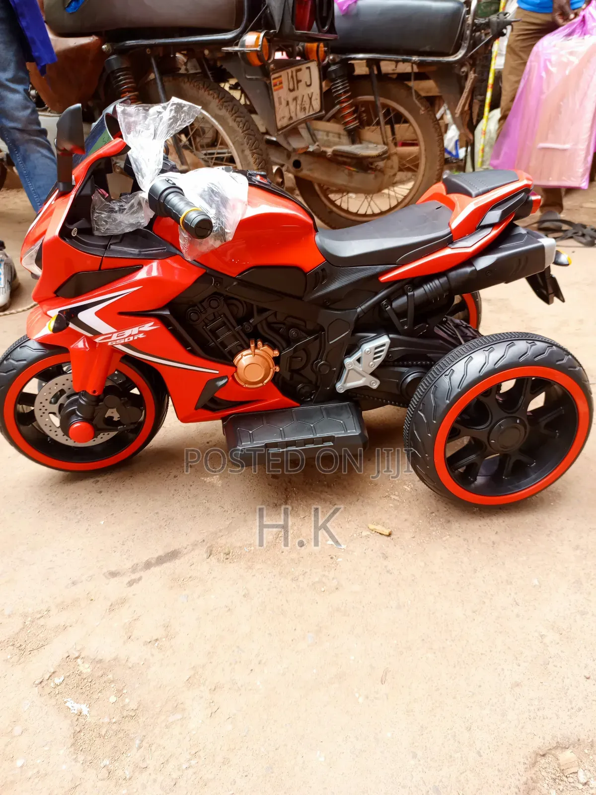 Battery Operated Hand Race Ride on Bike for Kids With Music in Central ...