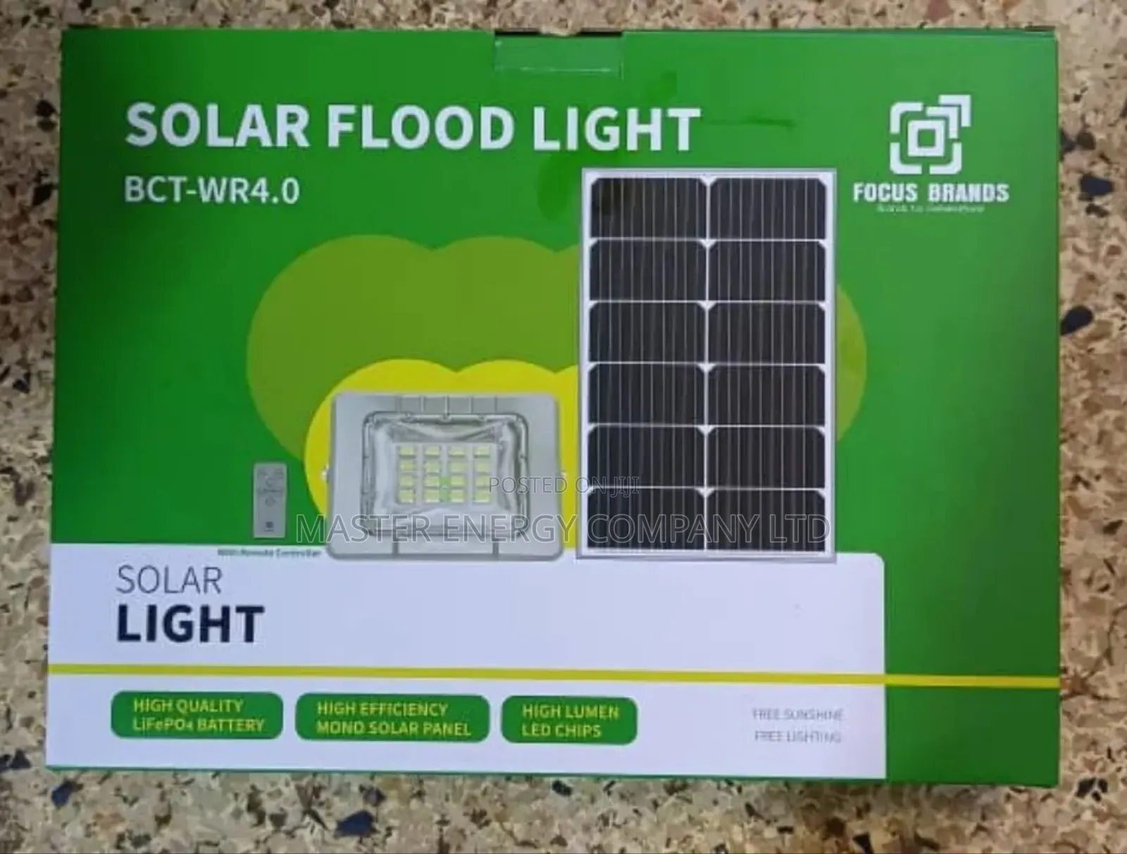 4.0 Blue Carbon Solar Flood Light DHDH in Central Division - Electrical Equipment, Master Energy ...