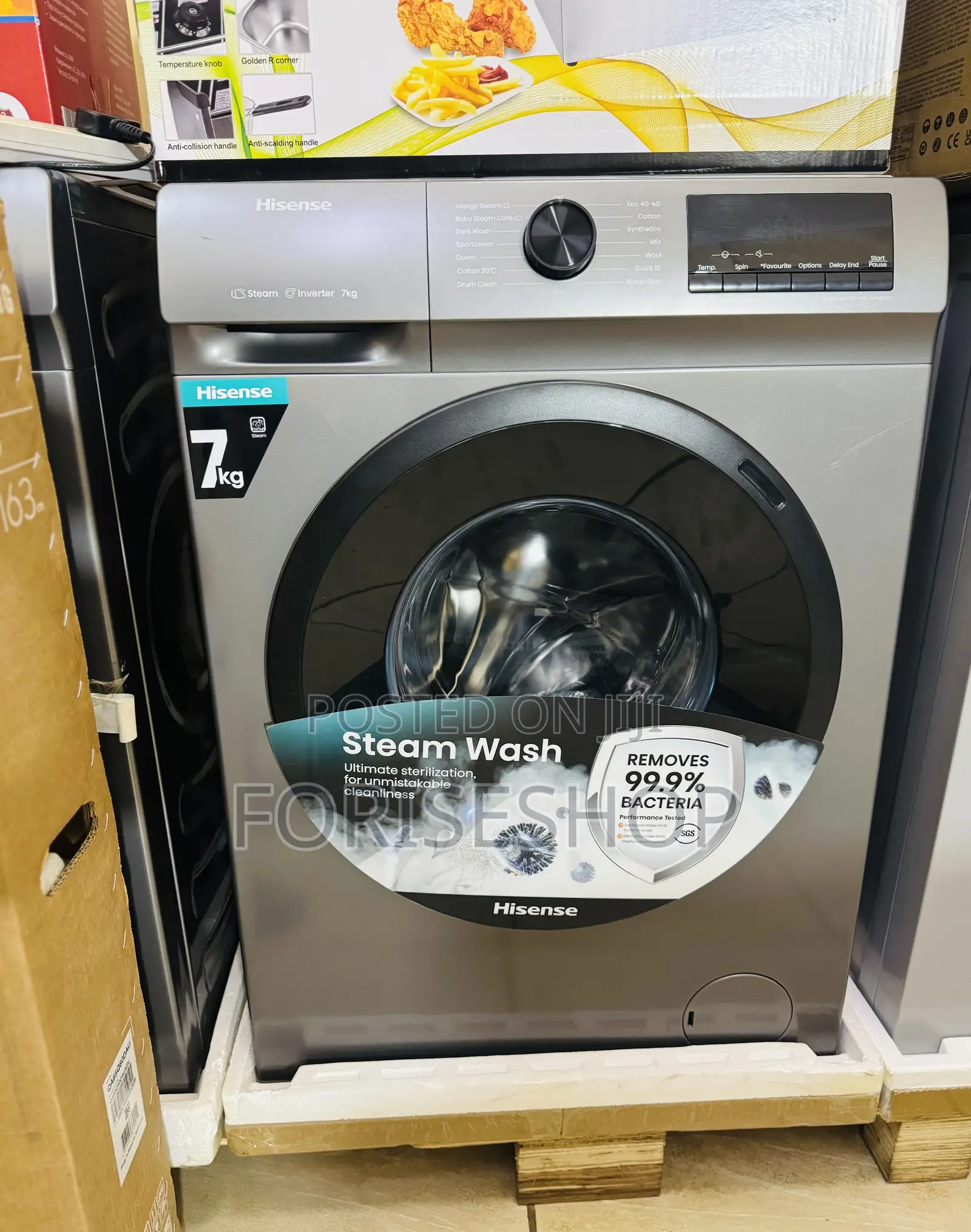 Hisense 7kgs Washing Machine With 80% Dryer for sale - foriseshop Price ...