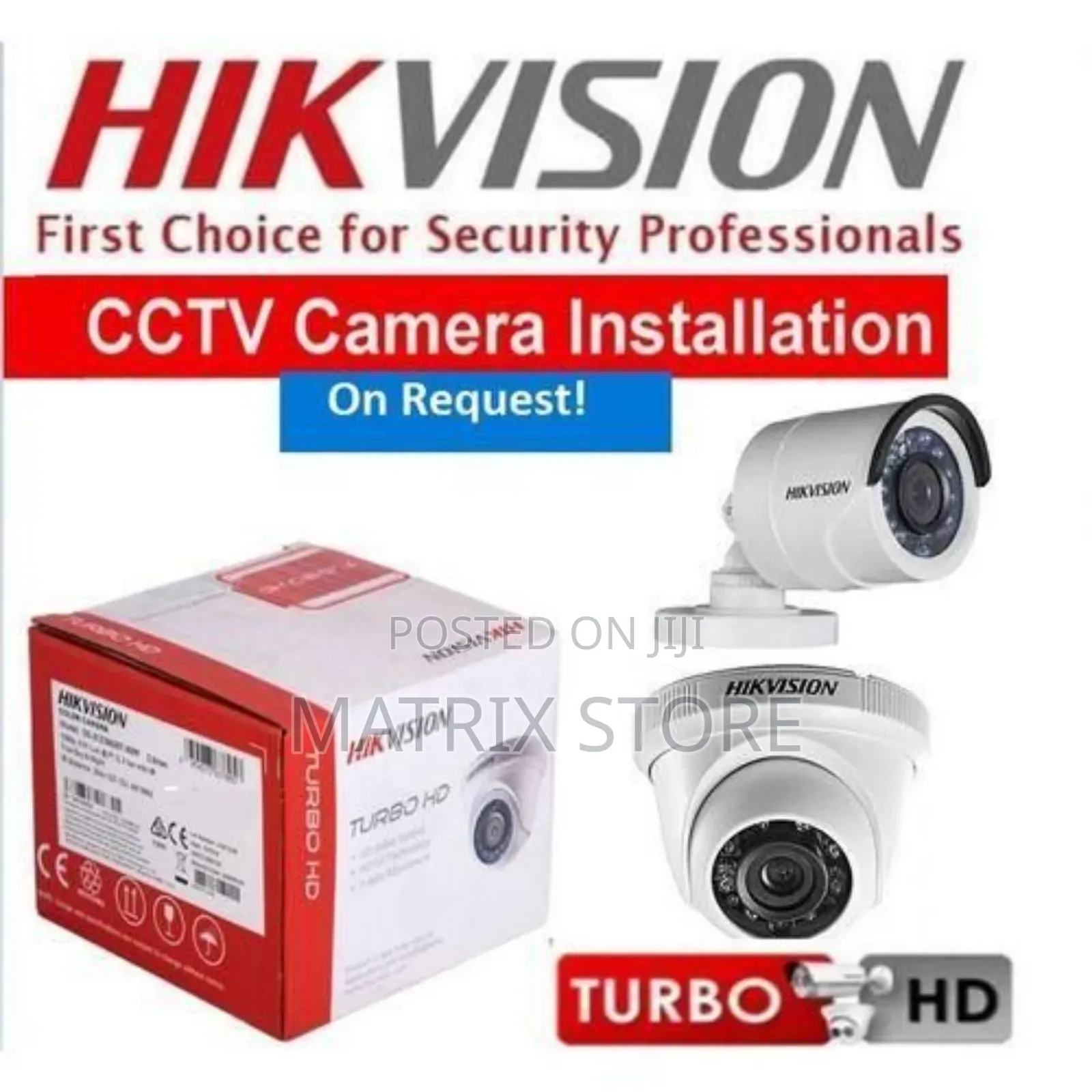 Hik CCTV Cameras Full Kit, 8 Dome Shape Pack in Central Division ...