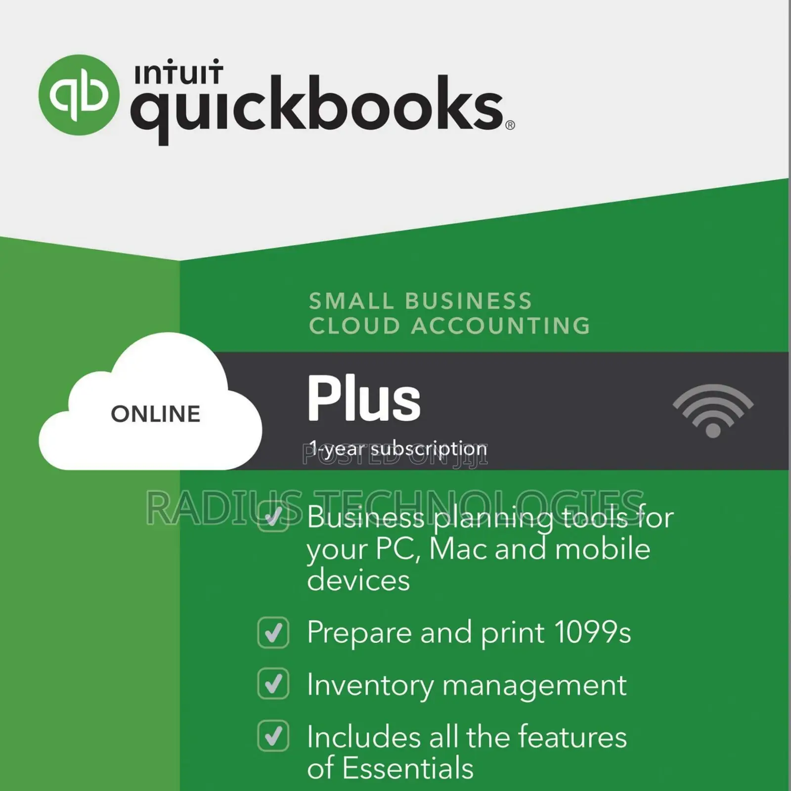 Quickbooks Online Plus (5 Users, 1yr) – Track Inventory and Cash Flow ...