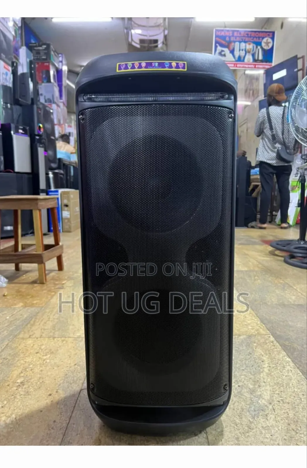 Golden Tech Rechargeable Speaker System With Bluetooth, Remote Control ...