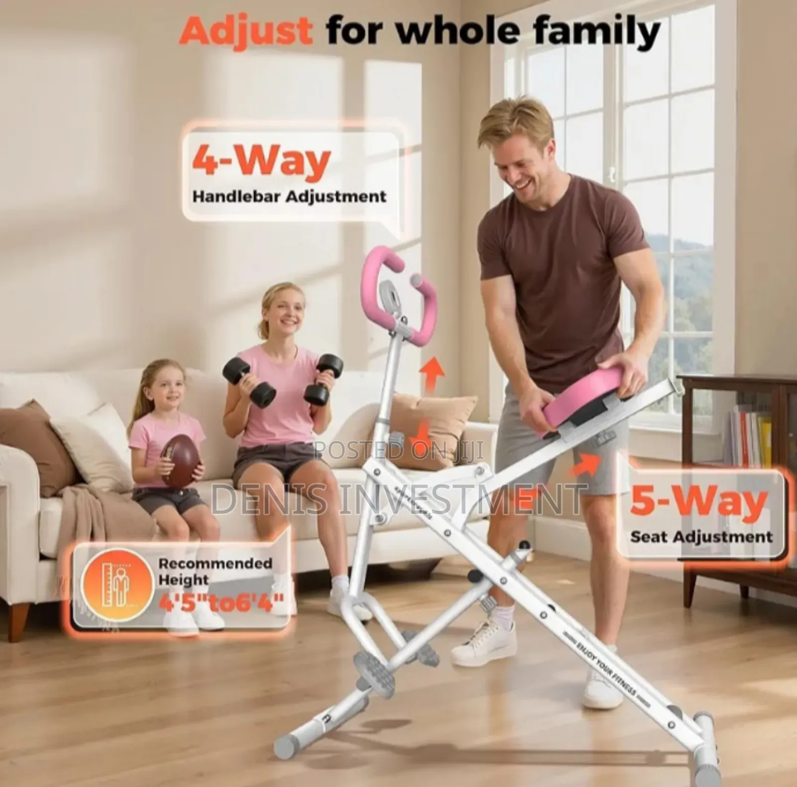 Foldable Deep Squat and Core Abs Exercise Machine in Rubaga - Sports ...