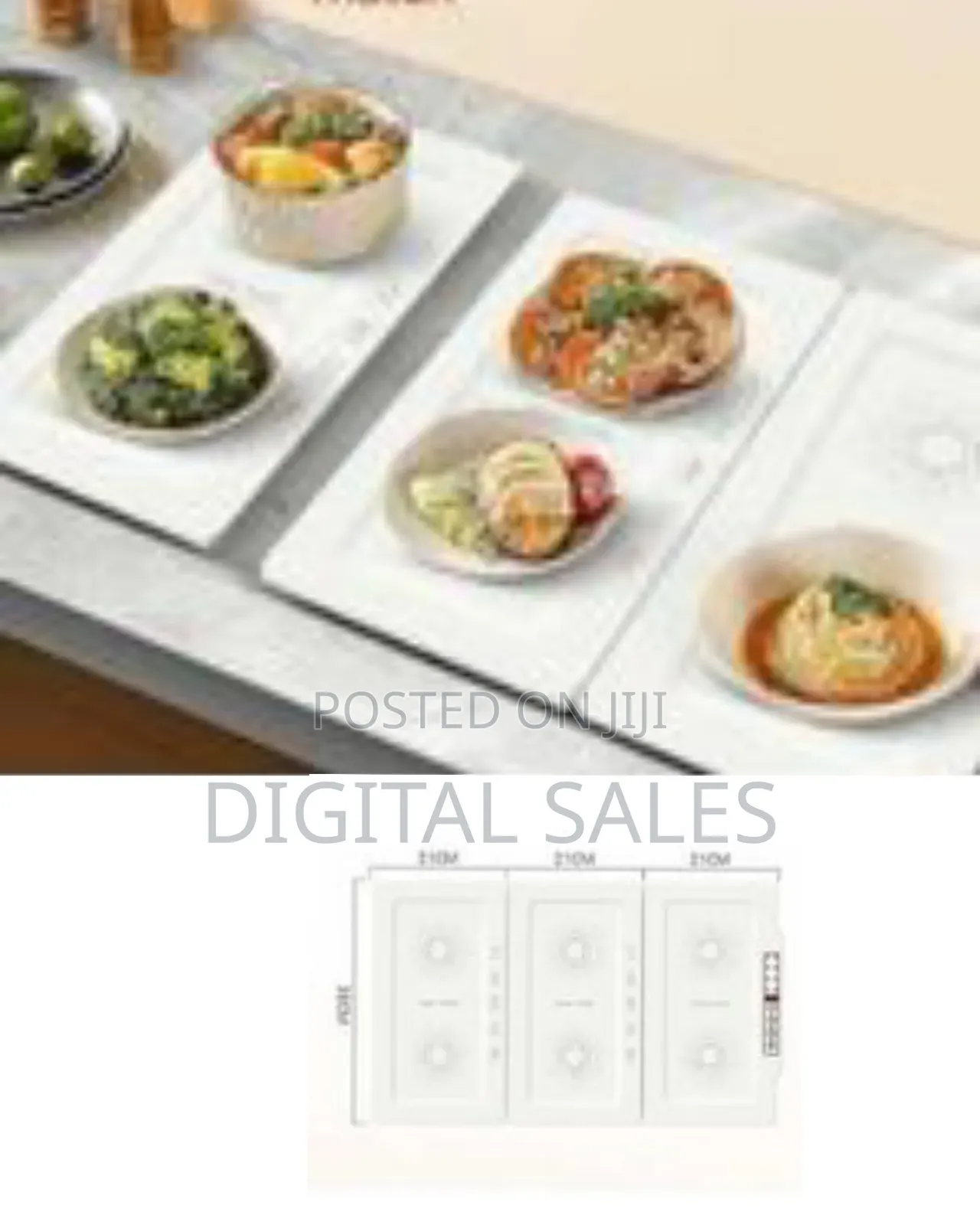 Adjustable Temperature Insulation Electric Warming Tray Board, Collaps ...