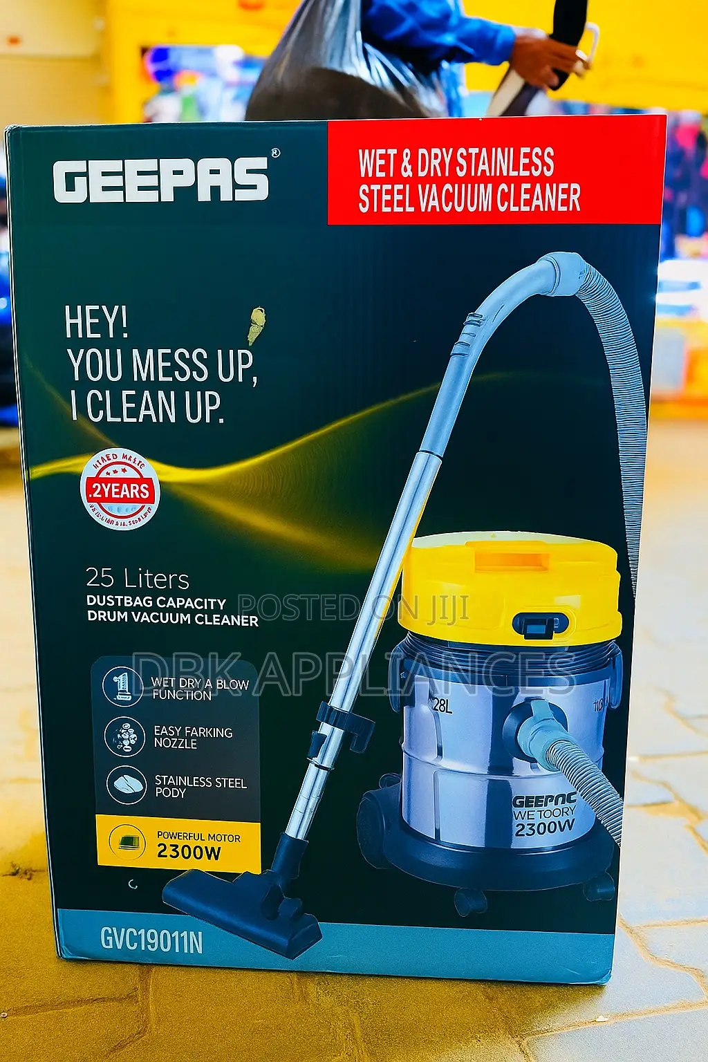 Drum Vacuum Cleaner With 2 Years Warranty for sale - DBK APPLIANCES ...