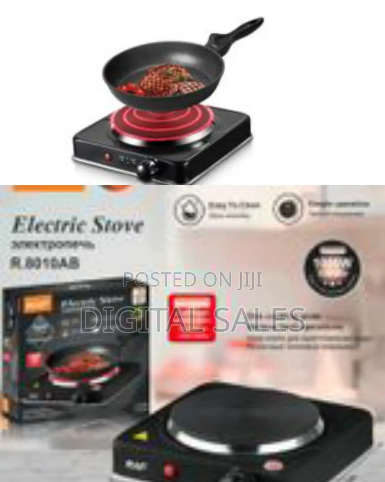 Raf Electric Stove 1000 W Cooking Hot Plate With Temperature Control in Central Division ...