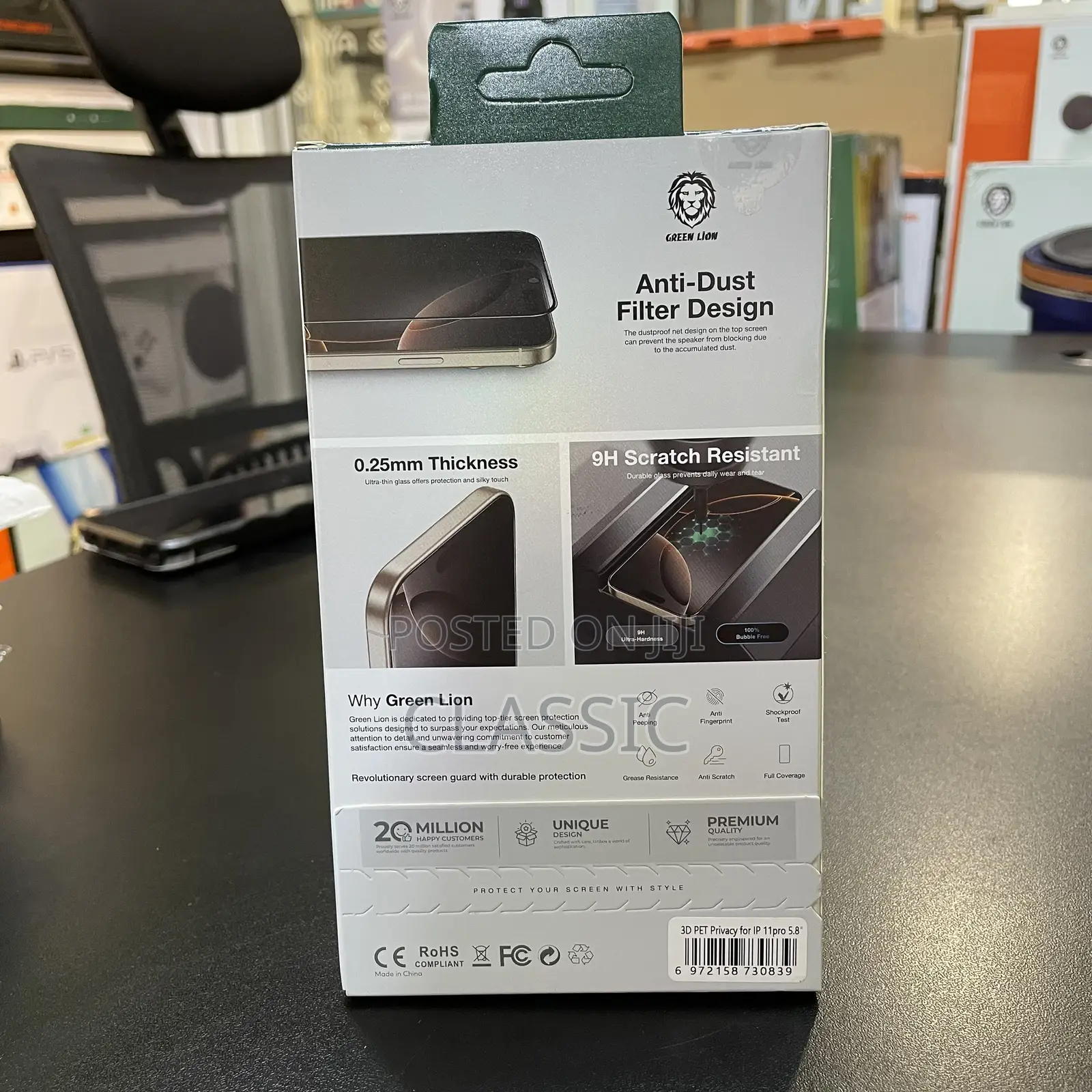 Green Lion 9h Steve Glass Screen Protector for iPhone 14 Pro Max in ...