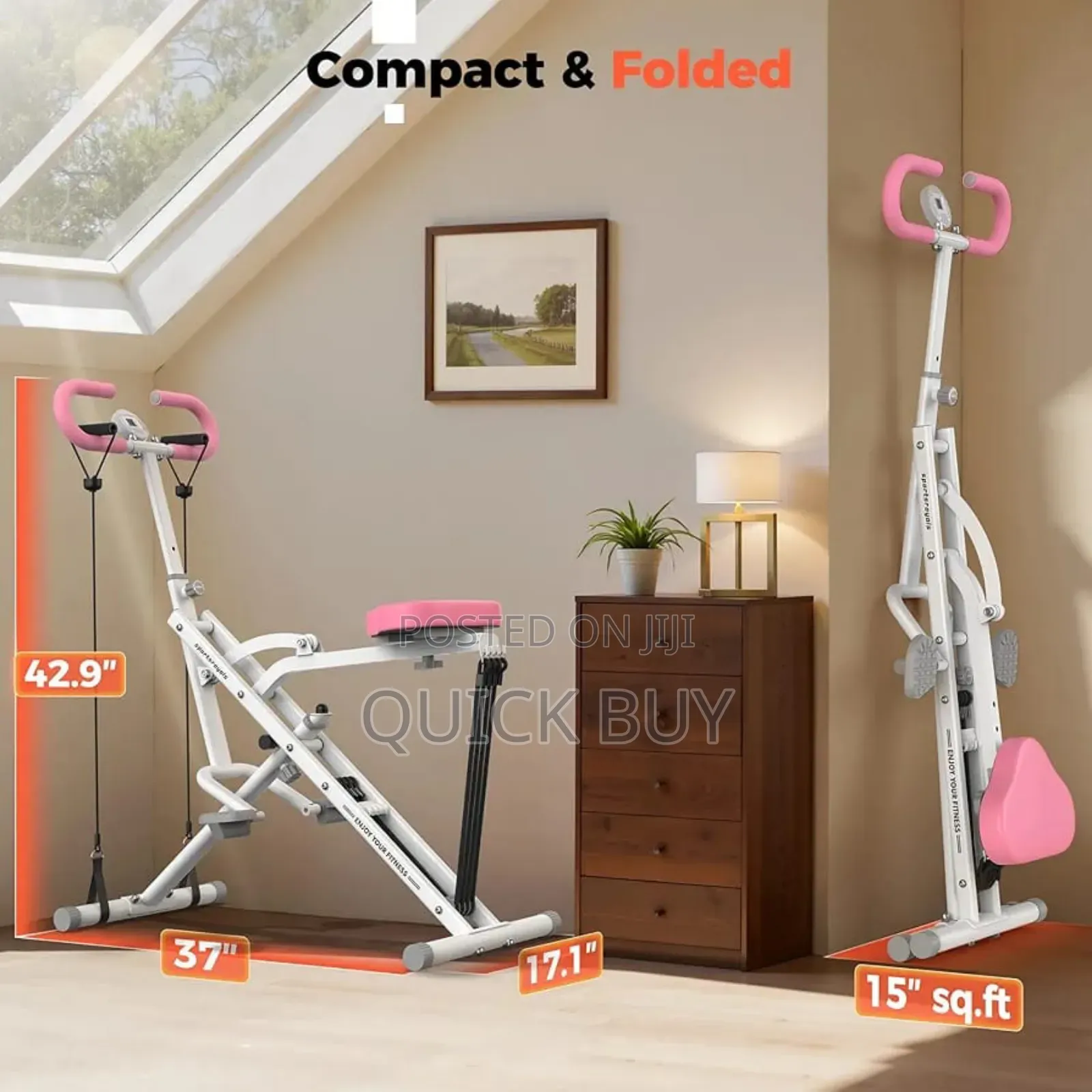 Foldable Deep Squat and Core Abs Exercise Machine in Central Division ...
