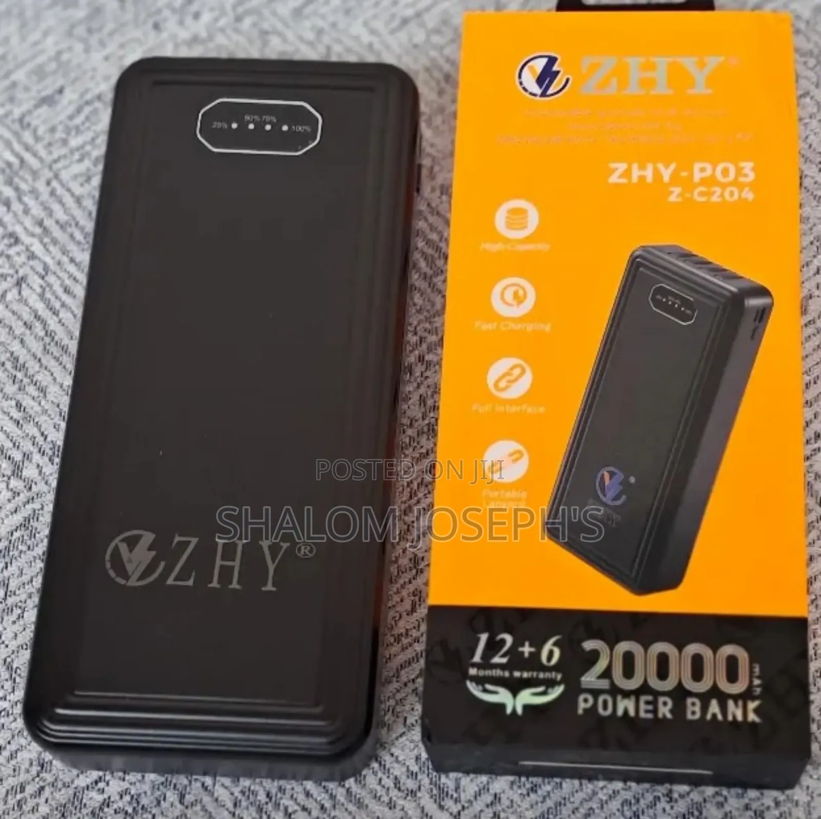 Zhy -P03 20000mah Power Bank in Rubaga - Accessories for Phones ...