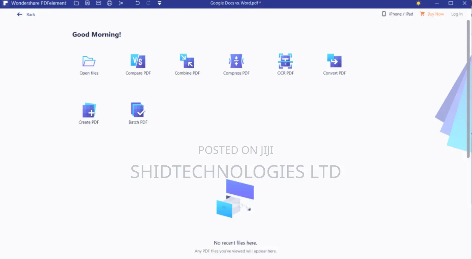Wonder Share PDF Element Professional Lifetime License in Central ...